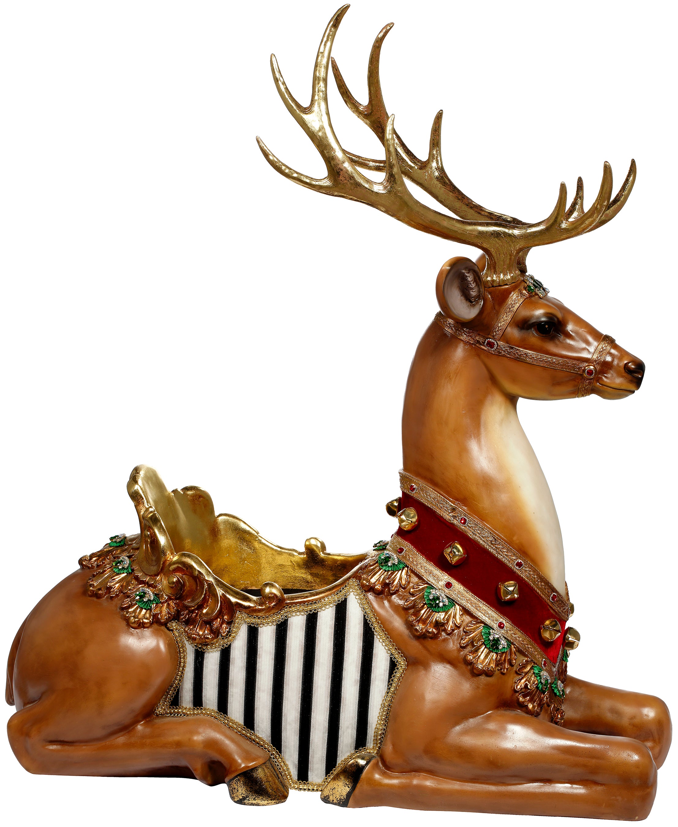 Mark Roberts 45" Sitting Deer – The Christmas Palace