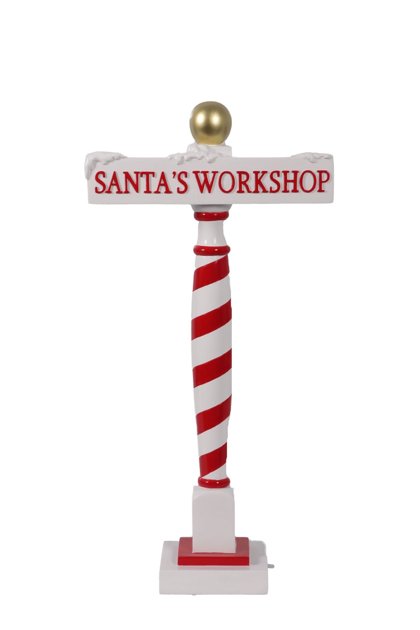 3 FT Santa's Workshop Sign – The Christmas Palace
